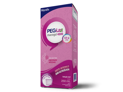 Peg-Lax 4.000 250ML | Sua Saúde Myralis