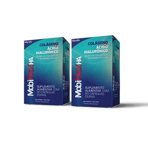 Kit Mobiflex Ha Colageno+Acido Hialuronico Caps C/60 c/ 2 un. | Sua ...